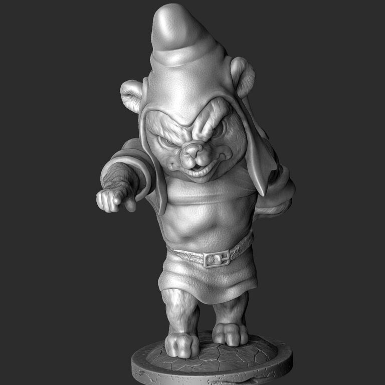 Grumpy. Gummi Bear. (182269) 3d model