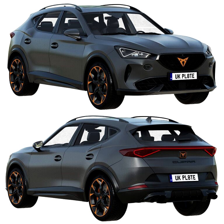 Cupra Formentor car (141734) 3d model