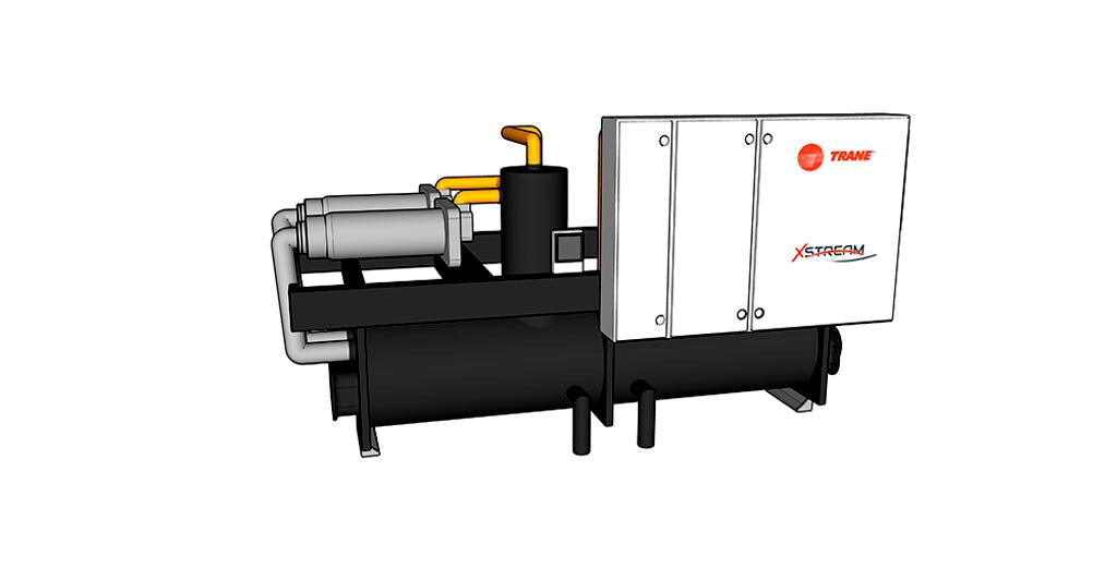 Refrigeration machine Chiller "Trane" (129949) 3d model