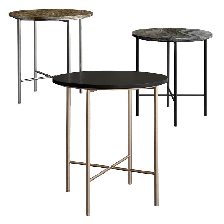 Tacchini SOAP SAHARA NOIR GORDON GUILLAUMIER SIDE TABLE (123985) 3d model