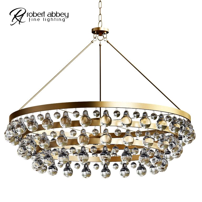 Bling Large Chandelier by Robert Abbey (110101) 3d model