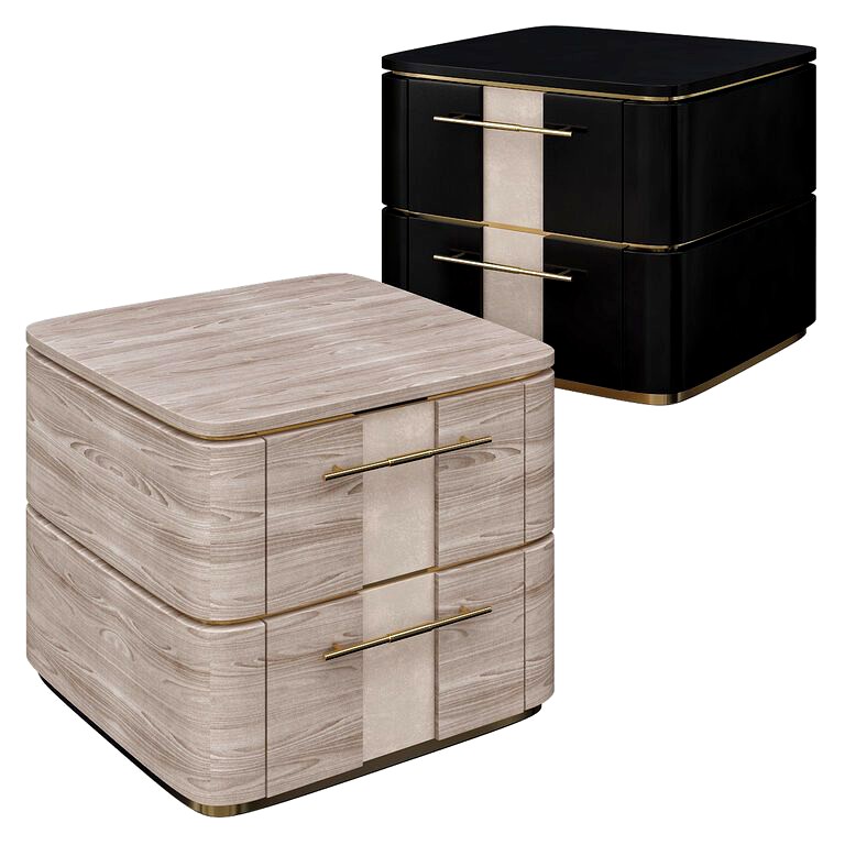 Agra Bedside Table Frato Interiors (109700) 3d model