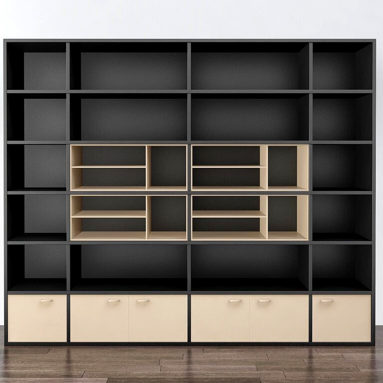 Las Mobili DELTA EVO Office Shelving (103663) 3d model
