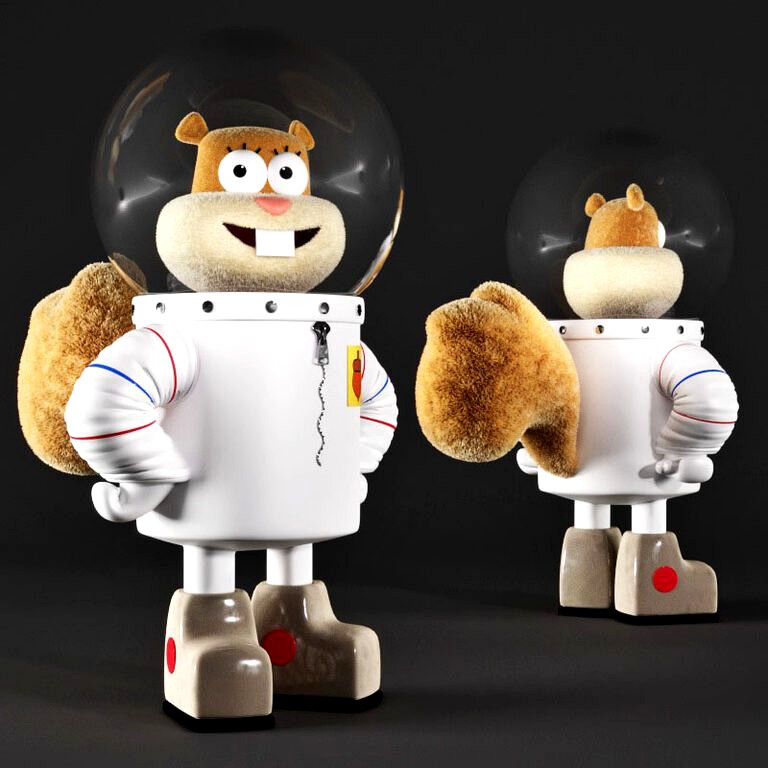 Sandra "Sandy" Cheeks (102048) 3d model