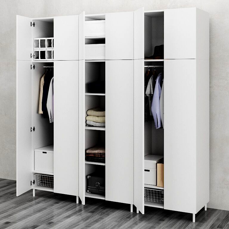 IKEA Combination Wardrobe OPHUS (88724) 3d model