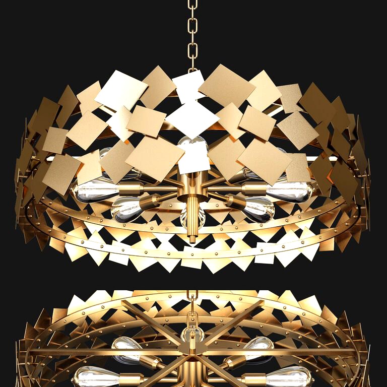 Signy Modern Nordic Art Deco Light (48290) 3d model