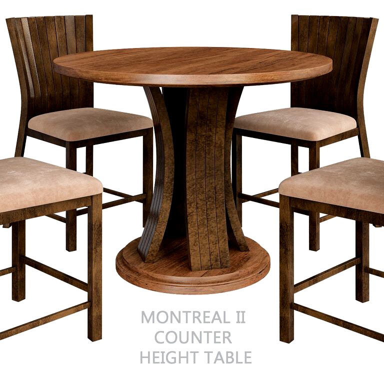 Montreal II Table (43609) 3d model