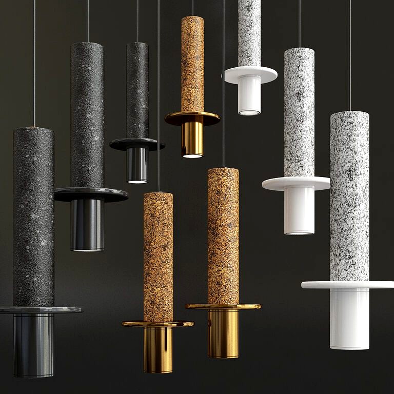 David Pompa Meta Pendant Lamp (25567) 3d model