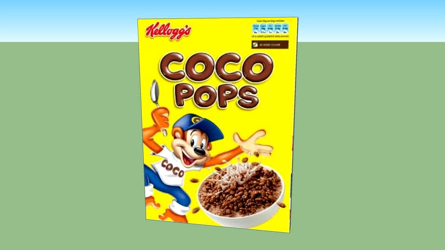 Kellogg's Coco Pops 3d model