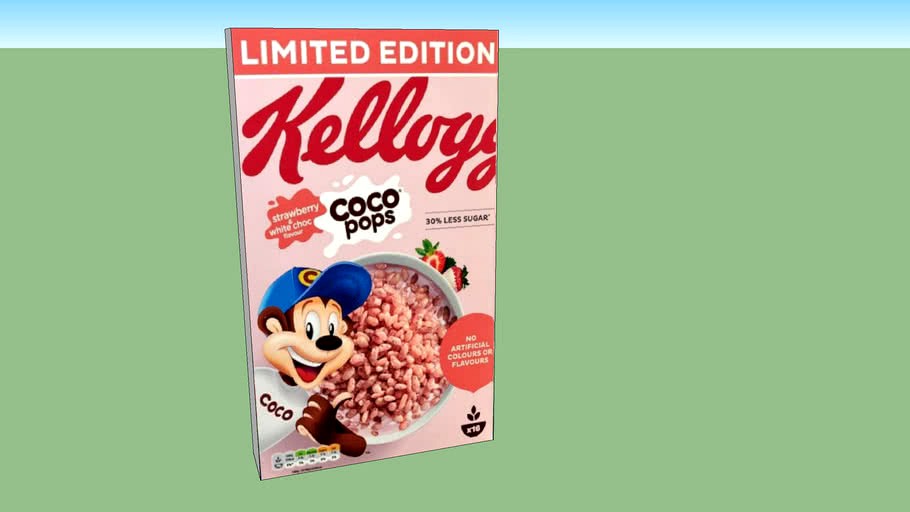 Kellogg's Coco Pops 3d model