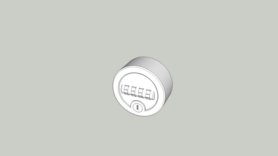 Lehmann Dial Lock 60 3d model