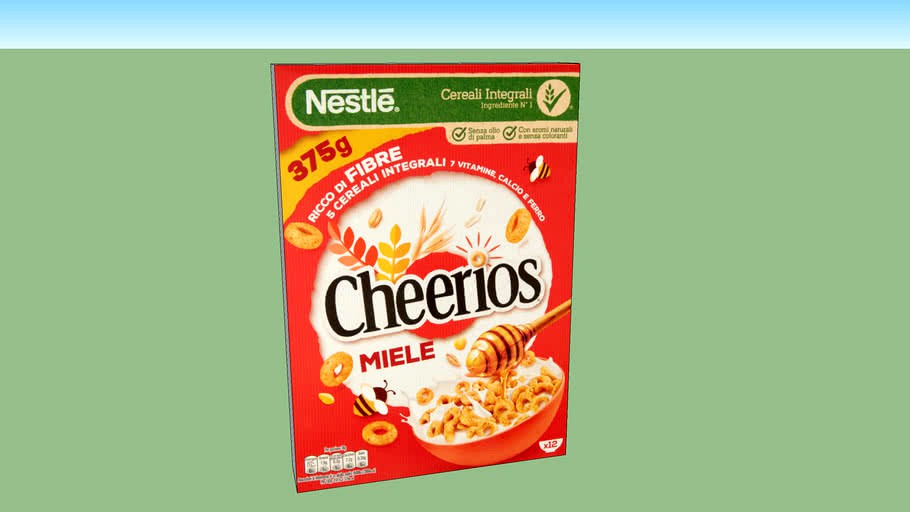 Nestle Cheerios 3d model
