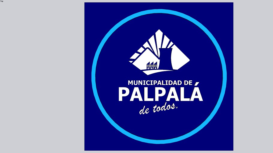 LOGO PALPALÁ 3d model