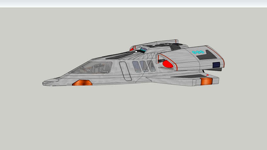 startrek waverider 3d model