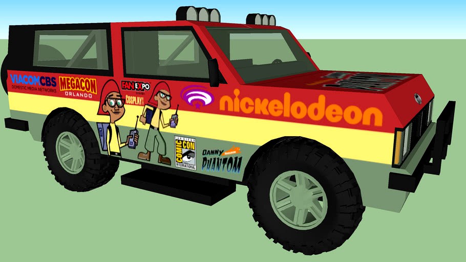 Danny Phantom Tucker Foley Car 3d model