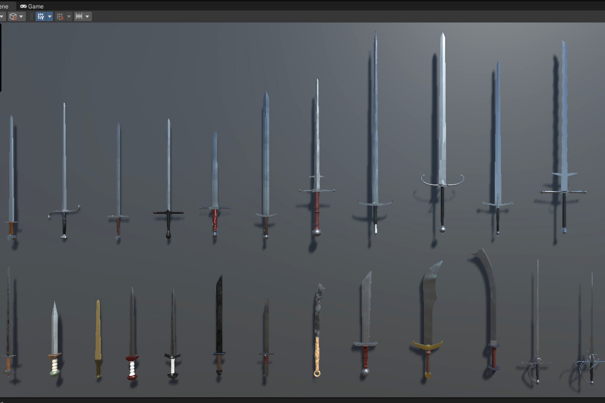 Realistic Medieval Weapons Pack 3d model