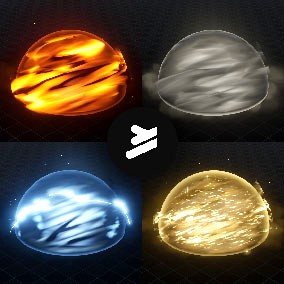 Smoke Bombs VFX 3d model