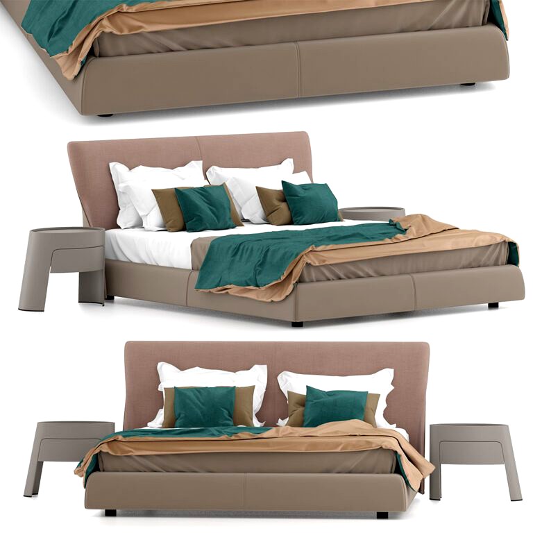 Giorgetti Altea bed (335646) 3d model