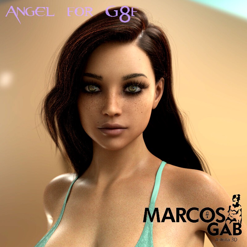 Angel for G8F 3d model