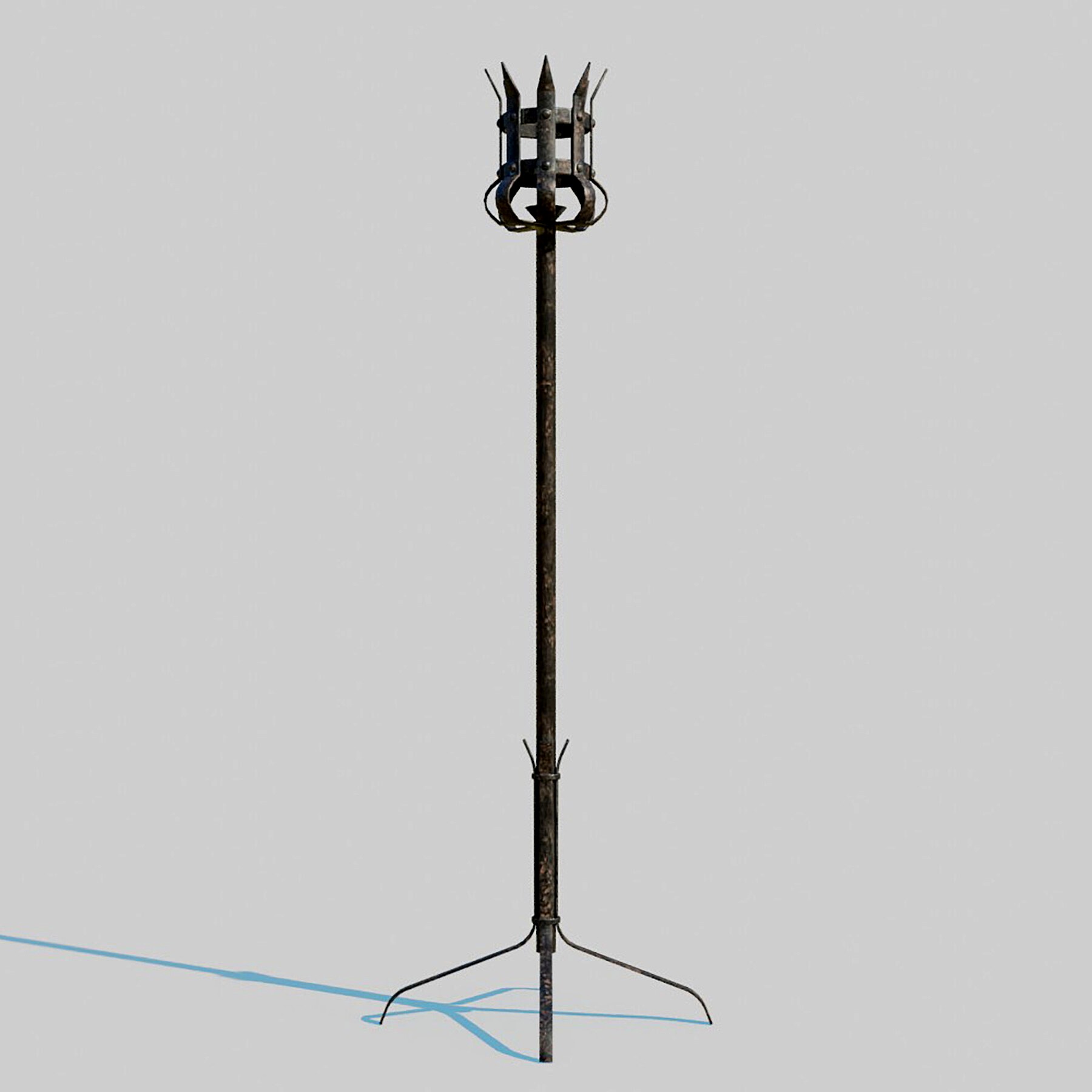Standing Torch 3d model