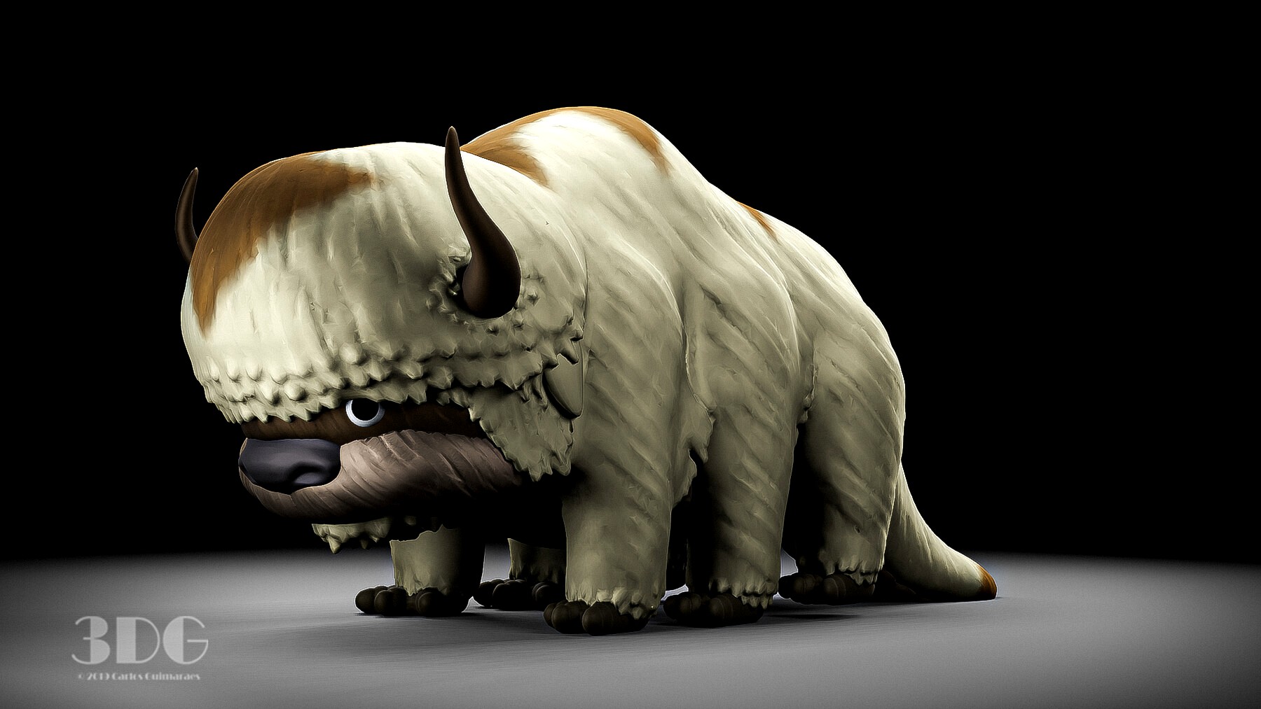 Appa the Last Airbender Sculpt 3d model