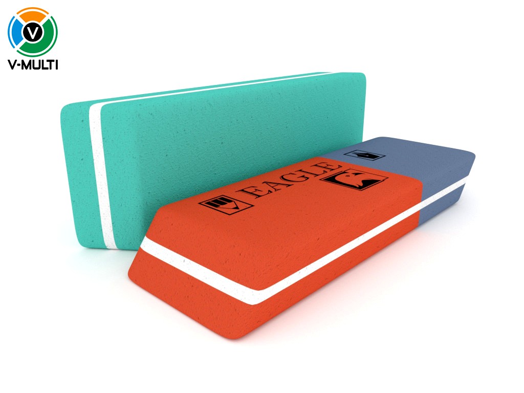 3D Model: Erasers