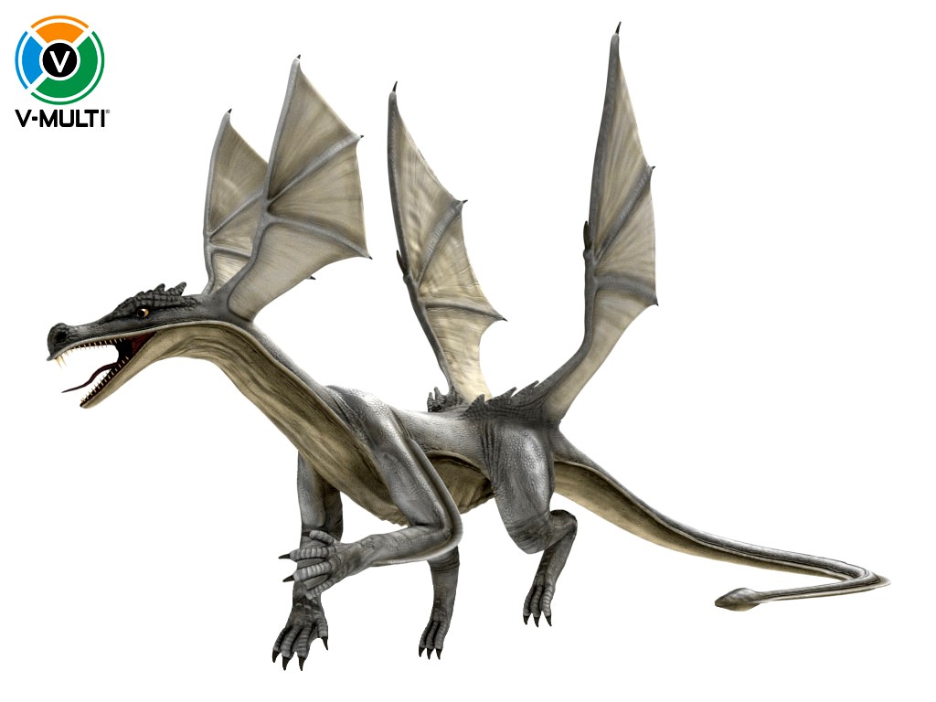 3D Model: Dragon Rigged