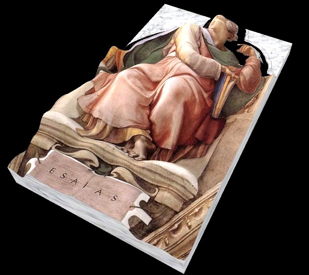 MICHELANGELO BUONAROTI - SISTINE CHAPEL- ISAIAS - PROPHETS SERIES 3d model