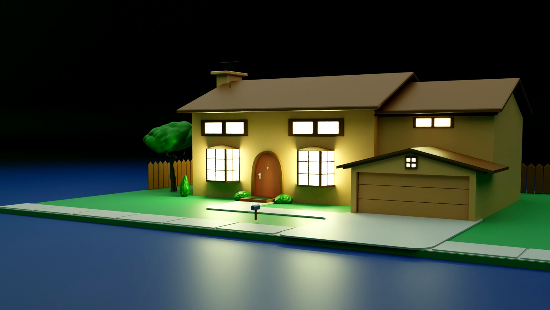 Simpsons House 3d model