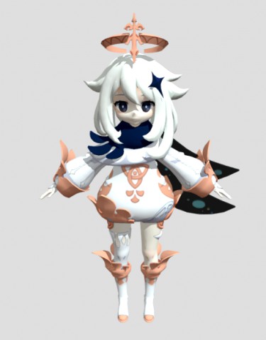 Paimon 3d model