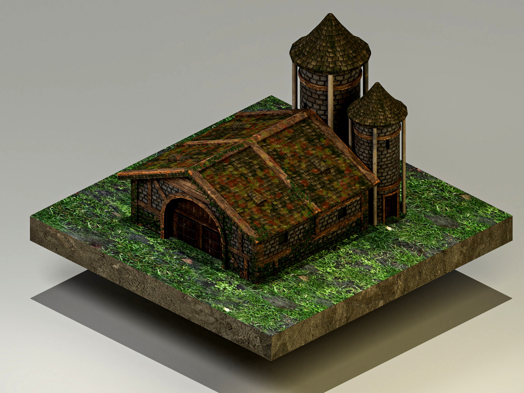 Secret Warehouse 3D Model