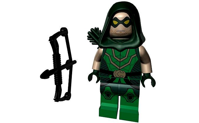 LEGO Green Arrow 3d model