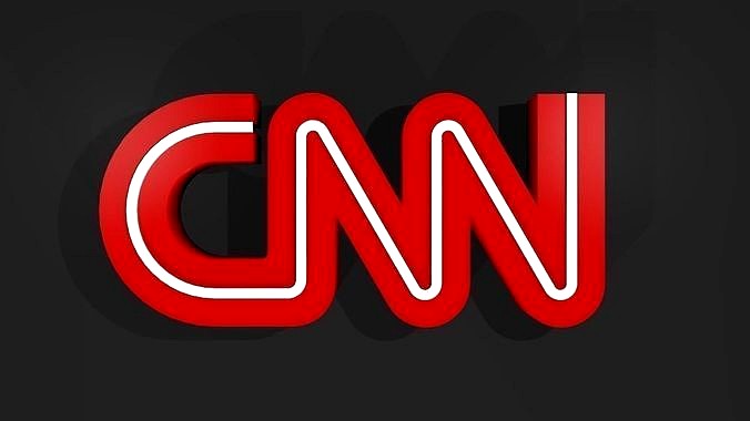 CNN LOGO 3d model