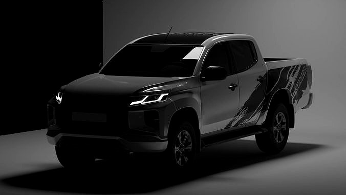 2021 MITSUBISHI STRADA ATHLETE 3D MODEL BLENDER