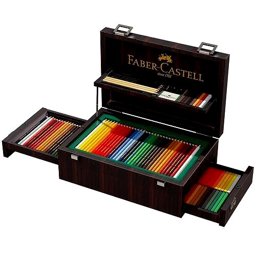 Faber Castell Art Set Lowpoly 3d model