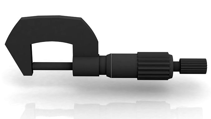 Micrometer 3D model