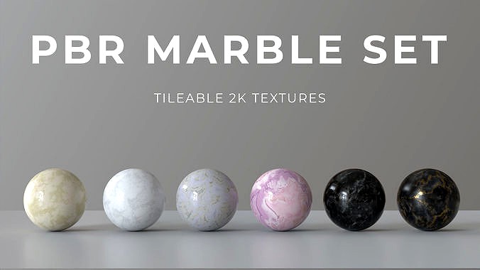 PBR Marble Tileable texture 3d model