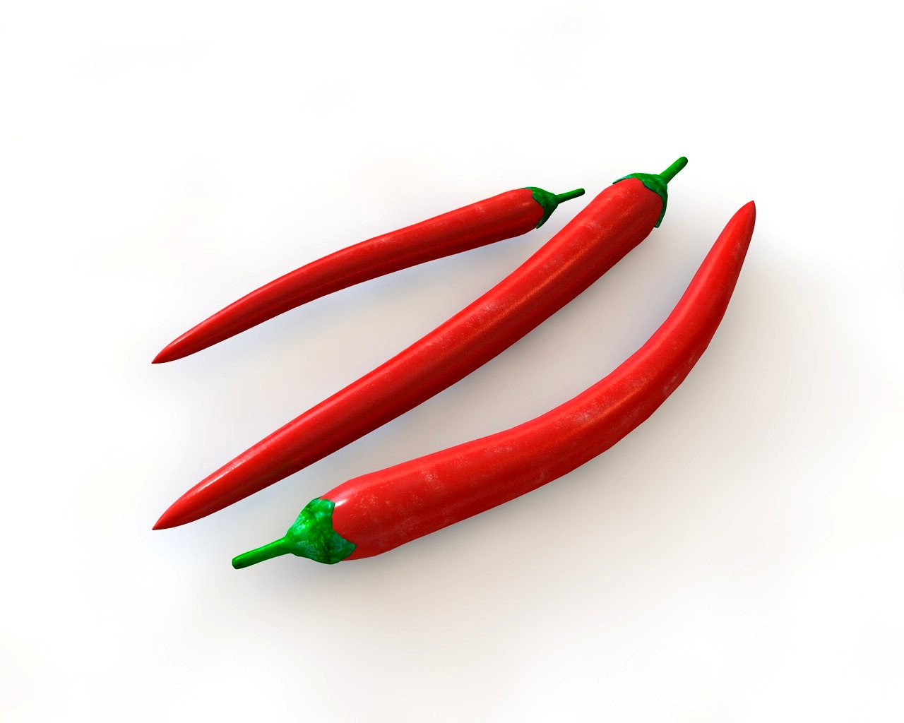 Chilli red 3D Model