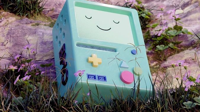 Happy BMO 3d model