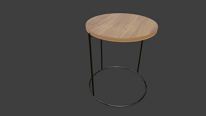 Corner Table 3d model