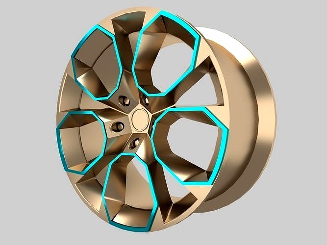 Skoda Octavia RS Rim 3d model