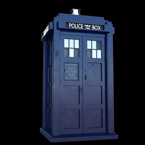 Classic Hudolin TARDIS - 3D Model