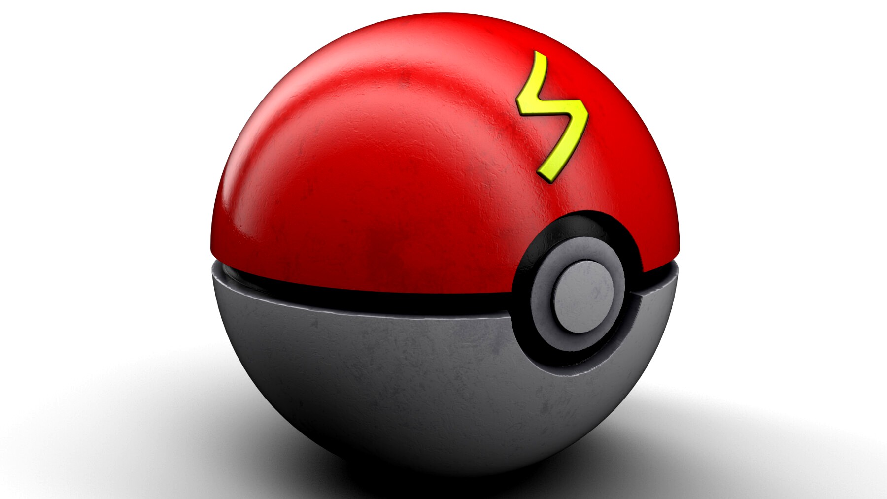Pikachu Ball 3d model