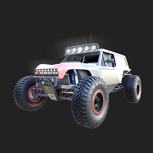 Ford Bronco Ultra 4 3d model