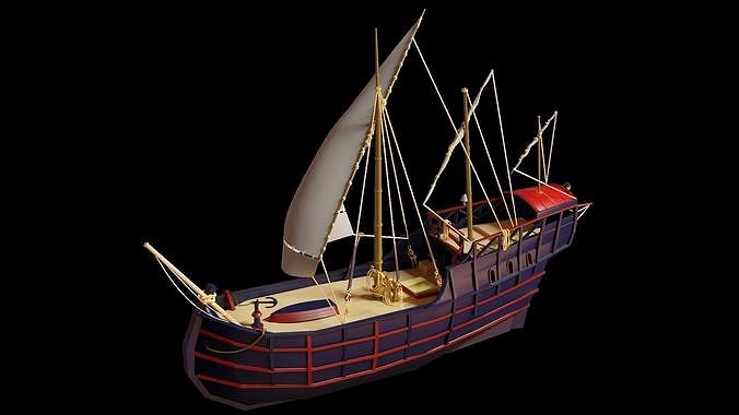 Ship 3D Model