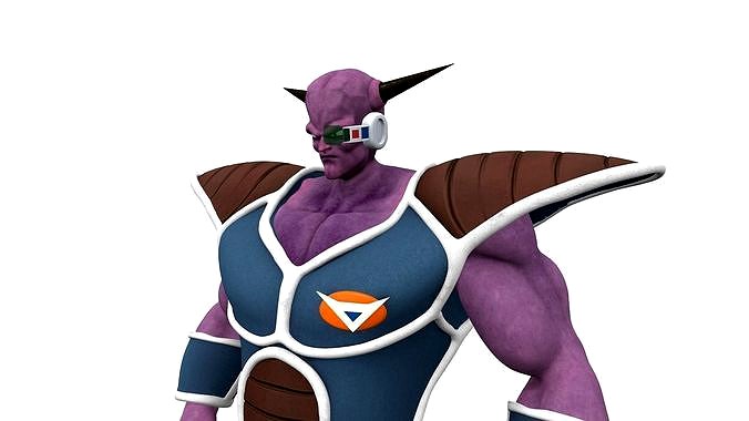 Captain Ginyu from Dragon Ball 3d model