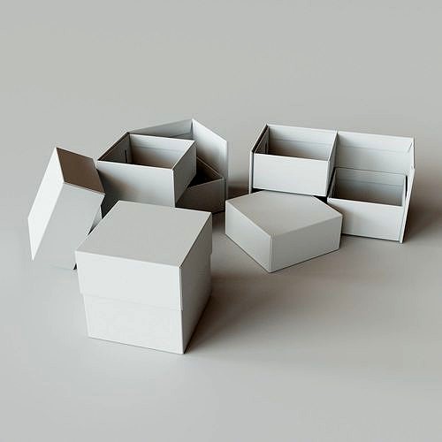 TIER BOX - Package 3D model