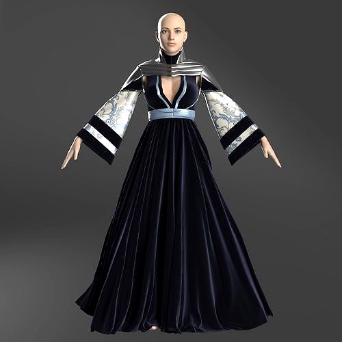 3d clothes design for game and animation model
