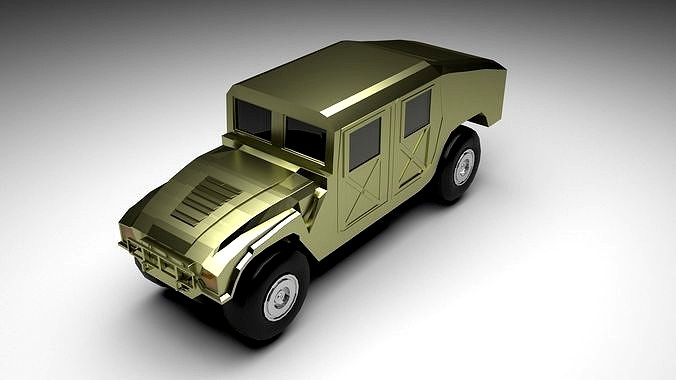 HMMWV Military Humvee 3d model