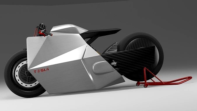 TESLA CONCAPT ELECTRIC BIKE 3d model